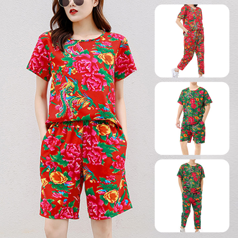 [Creative Gift] Funny Floral Dancing Wear Set – morningso